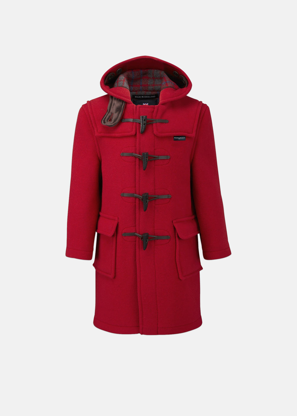 Children's Original Duffle Coat Red - Gloverall – Gloverall
