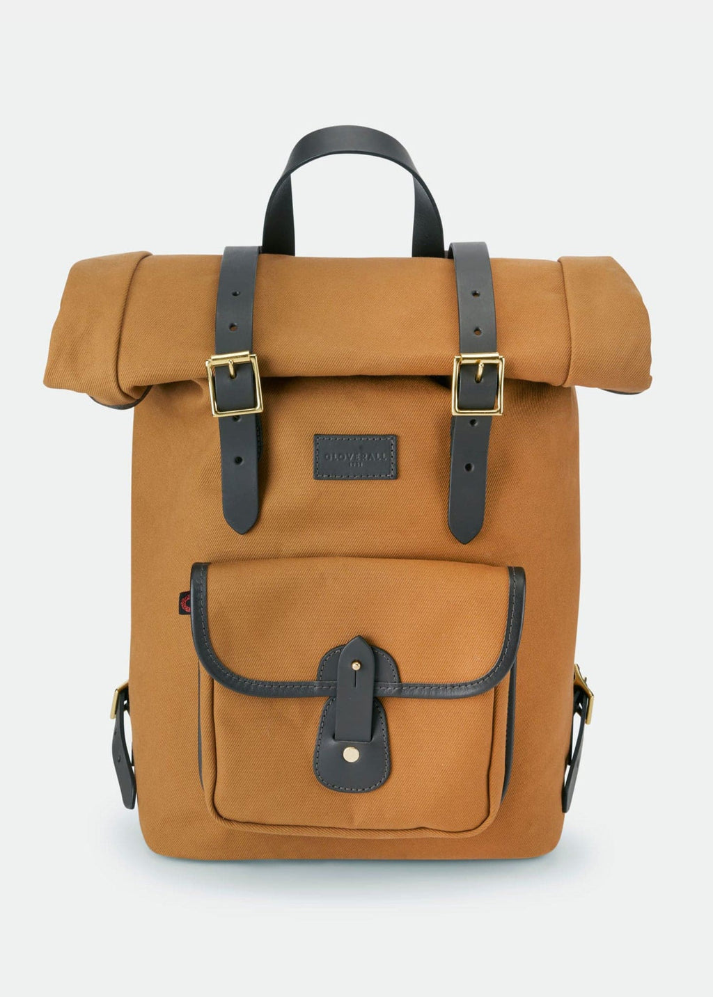 Unisex Gloverall x Croots Rolltop Backpack Tan - Gloverall