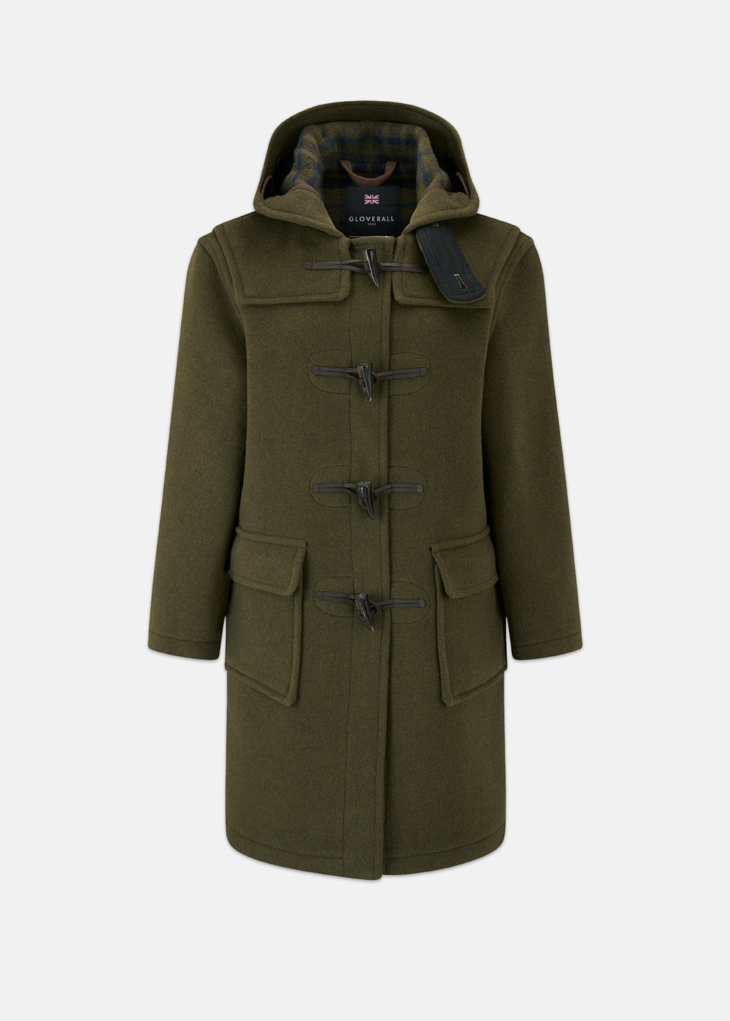 Women's Freda Duffle Coat Loden Check – Gloverall